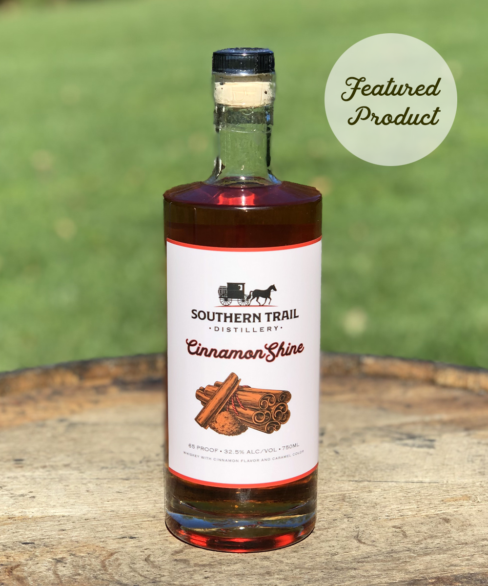 Southern Trail Distillery Moonshine Rum and Vodka Products